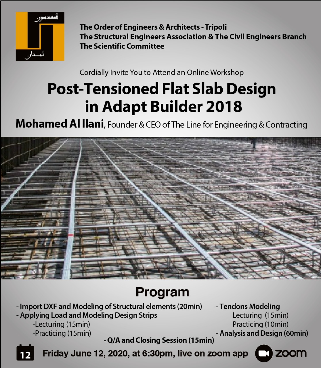 Post-Tensioned Flat Slab Design in Adapt Builder 2018
